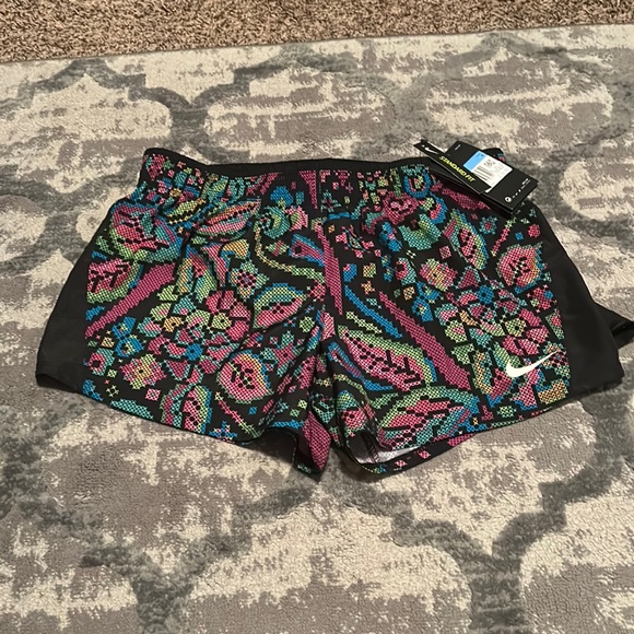 Nike | Shorts | Nwt Nike Neon Multi Colored Shorts | Poshmark